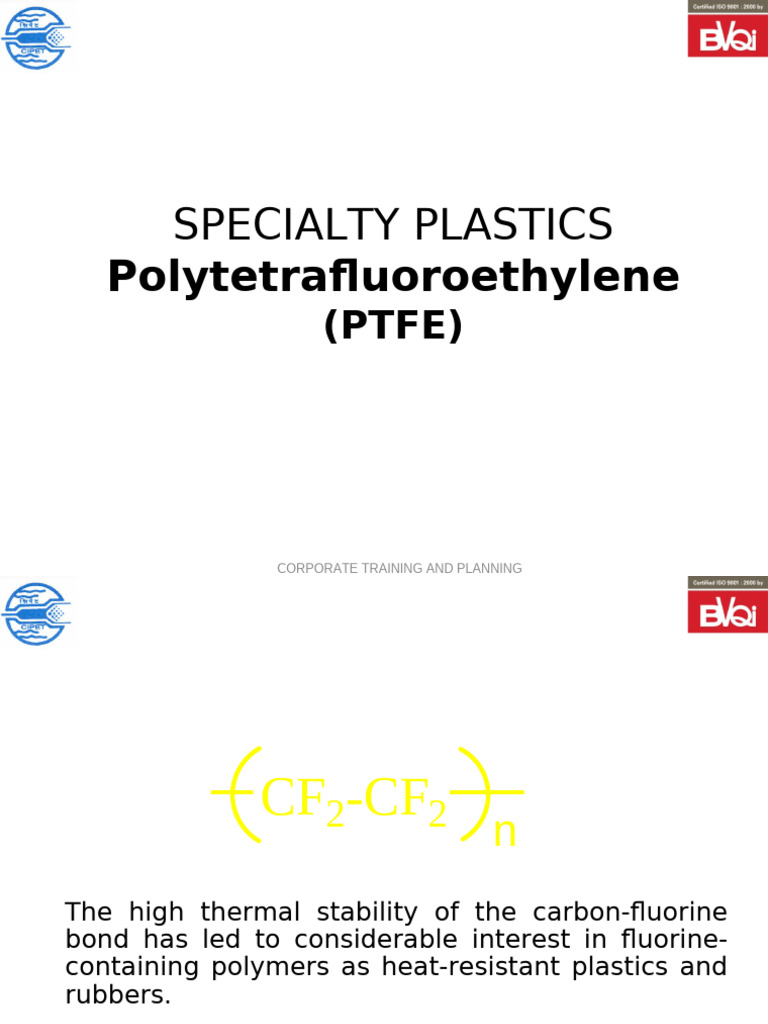 Ptfe | PDF | Extrusion | Physical Sciences