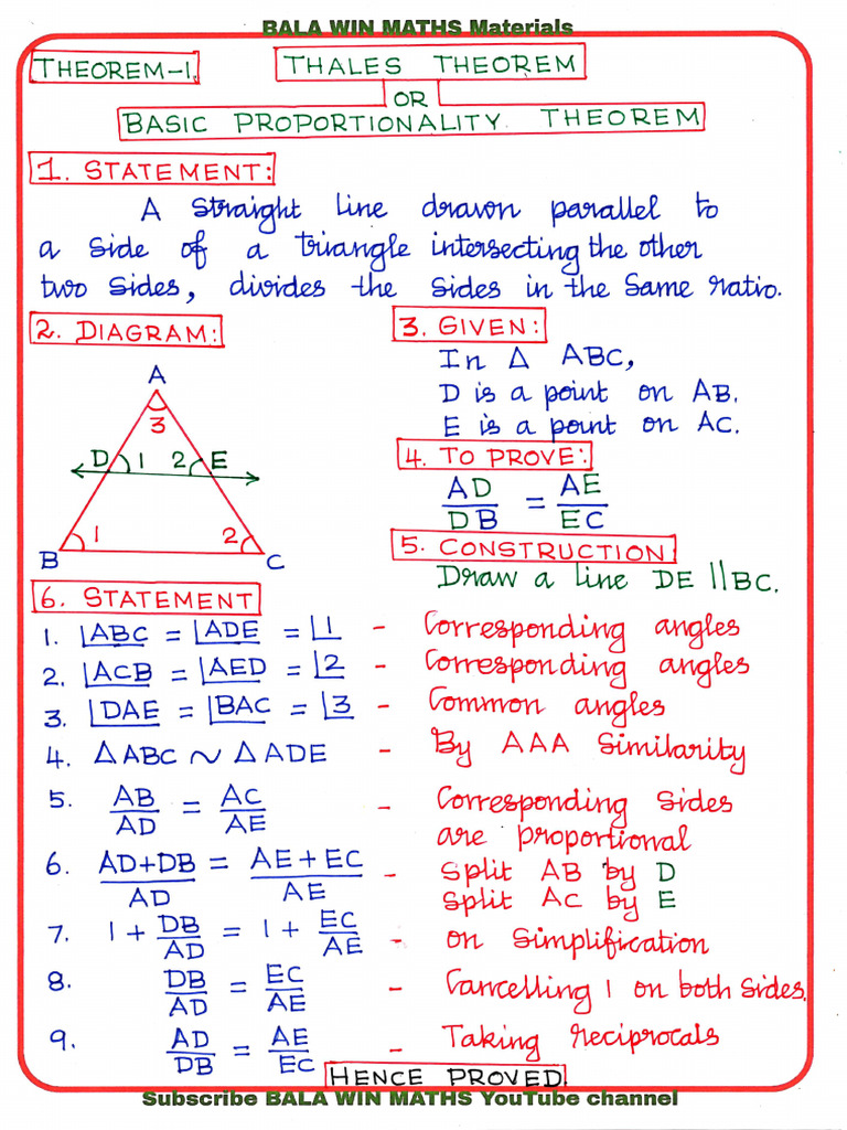Theorems (1) | PDF