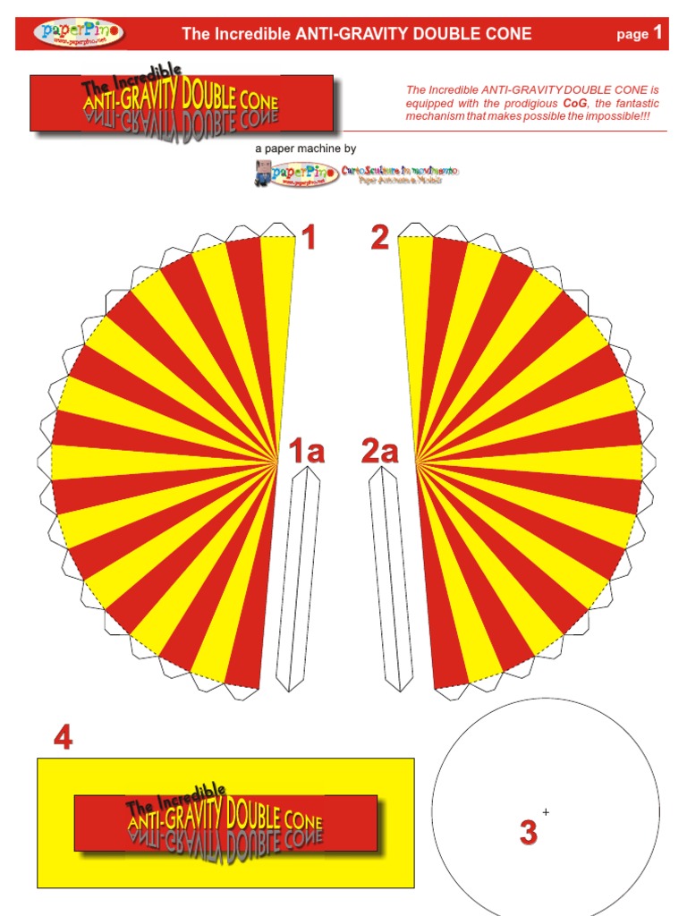 The Incredible Anti-Gravity Double Cone | PDF | Games & Activities ...
