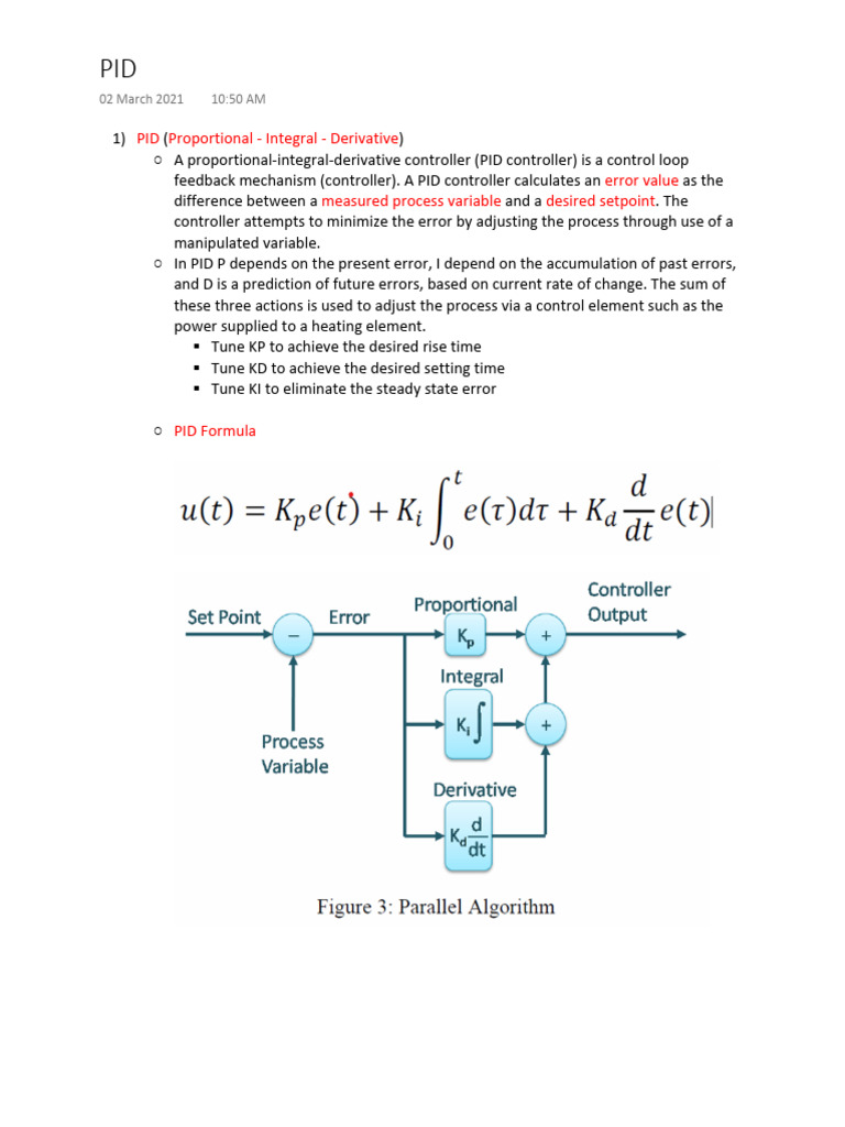 PID Controller | PDF