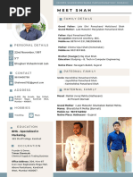 Zinal Marriage Bio Data | PDF