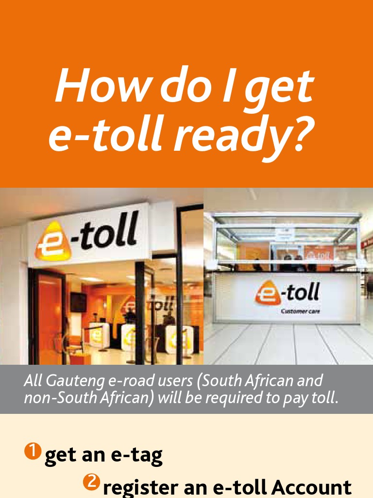 E Toll Get Toll Ready | PDF | Toll Road | Vehicle Registration Plate