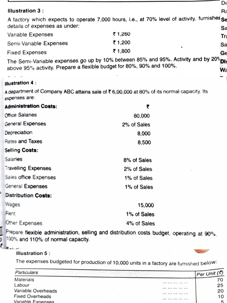 Flexible Budgeting 2025-26 | PDF | Economies | Business Economics