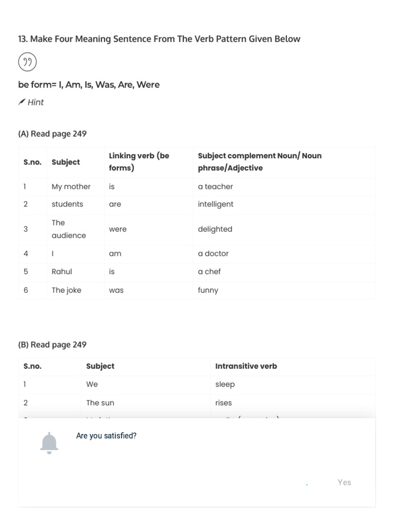 Verb Pattern Interactive English Second Year Intermediate Study ...