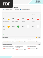 Jombay Pshychometric Test | PDF | Psychometrics | Psychology
