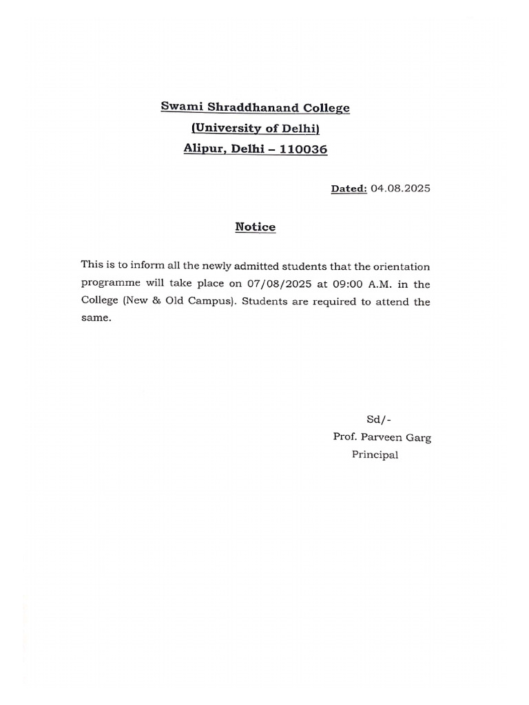 2 Orientation Programme | PDF