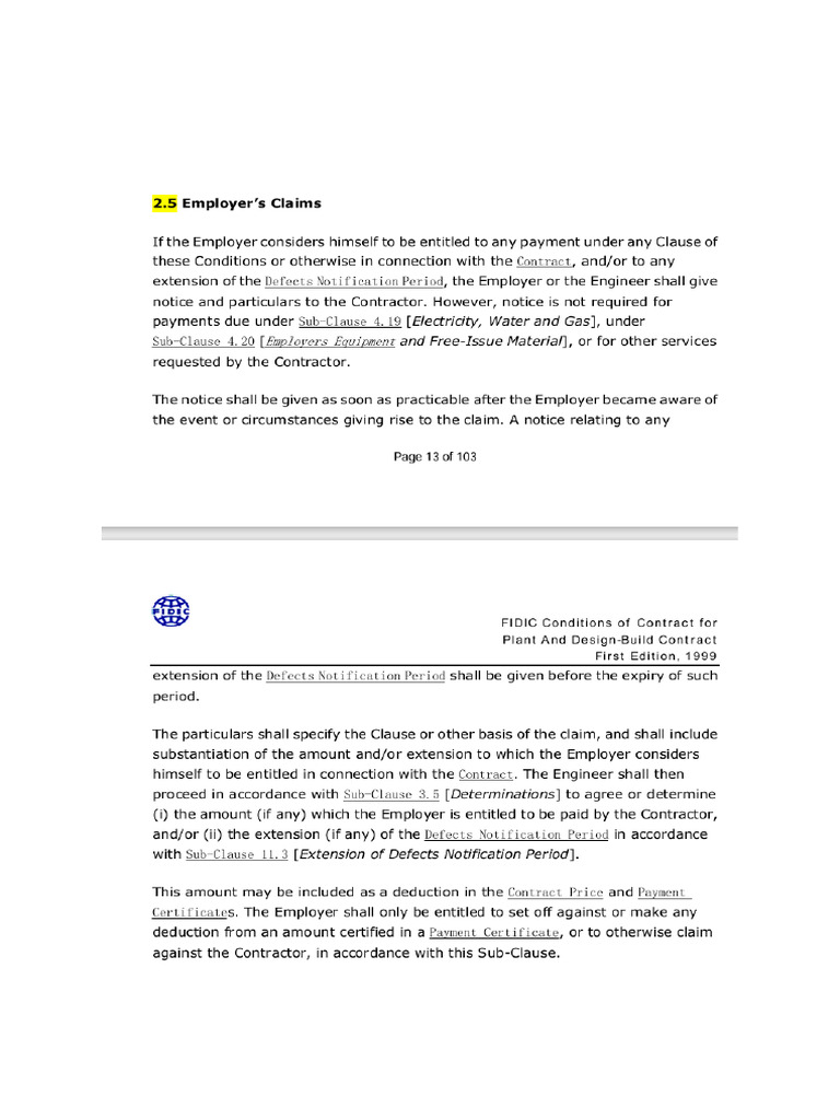 GCC Clause | PDF