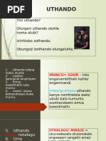 Xhosa Idioms and Vocabulary Guide | PDF