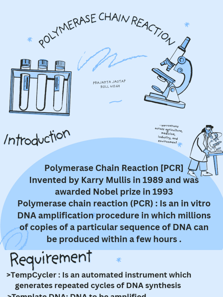 Overview of Polymerase Chain Reaction | PDF | Polymerase Chain Reaction ...