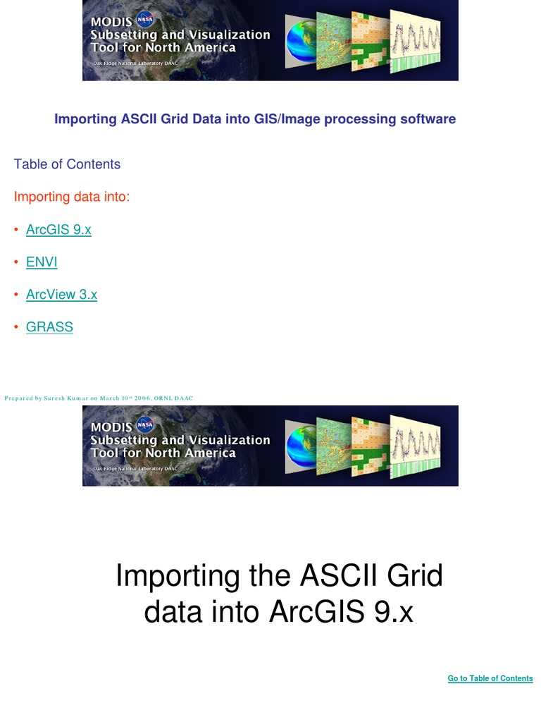 Ascii Grid Gis Help | PDF | Arc Gis | Esri