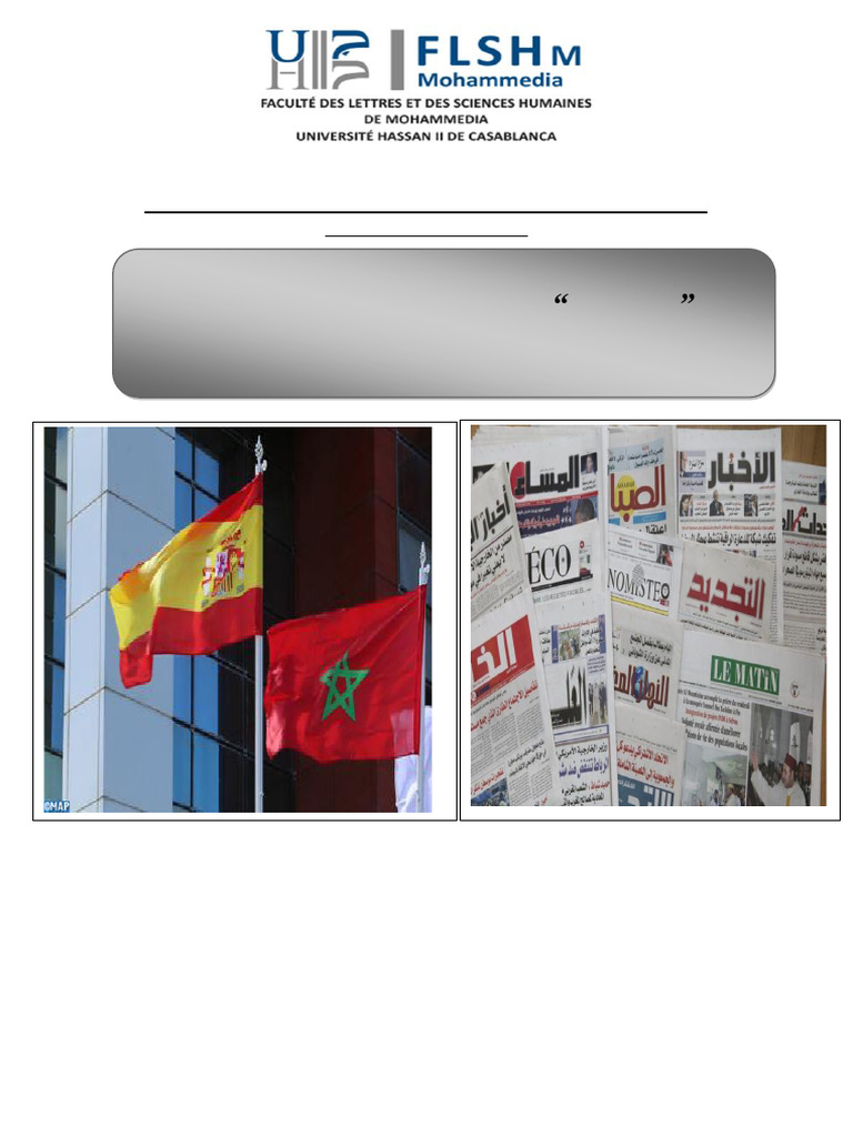 Trabajo Hemerografico Ver Final (1) | PDF | Marruecos | Periódicos