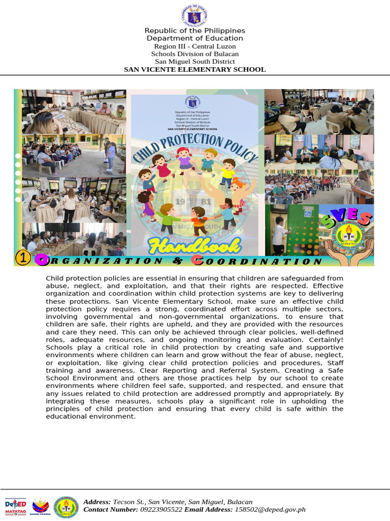 Organization and Coordination Report | PDF