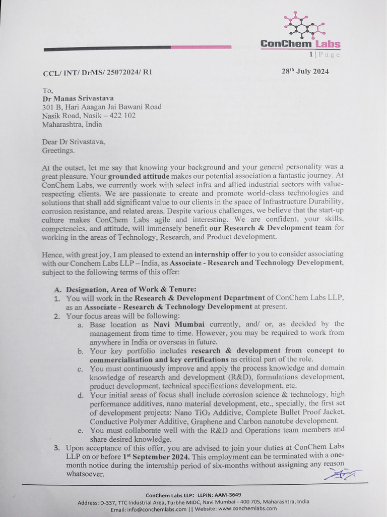 01 08 24 DR - Ms Signed Offer Final | PDF