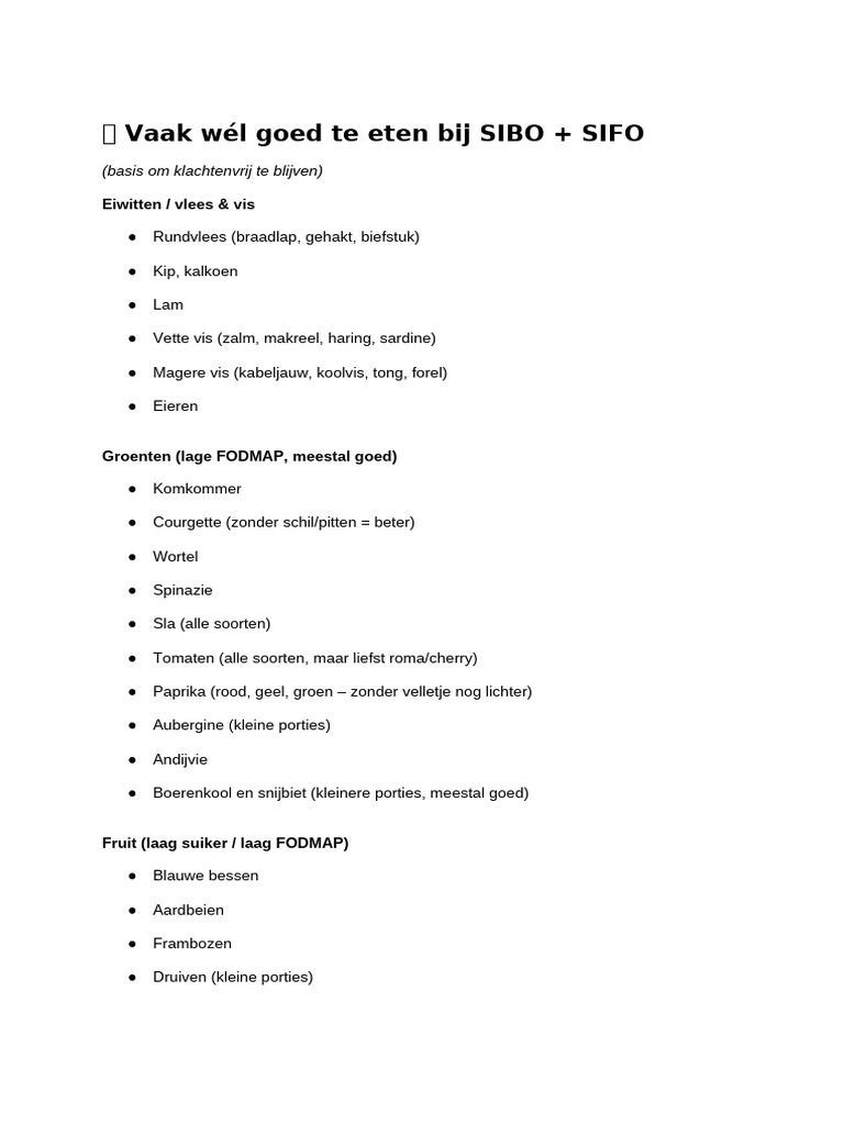 Sibo + Sifo | PDF