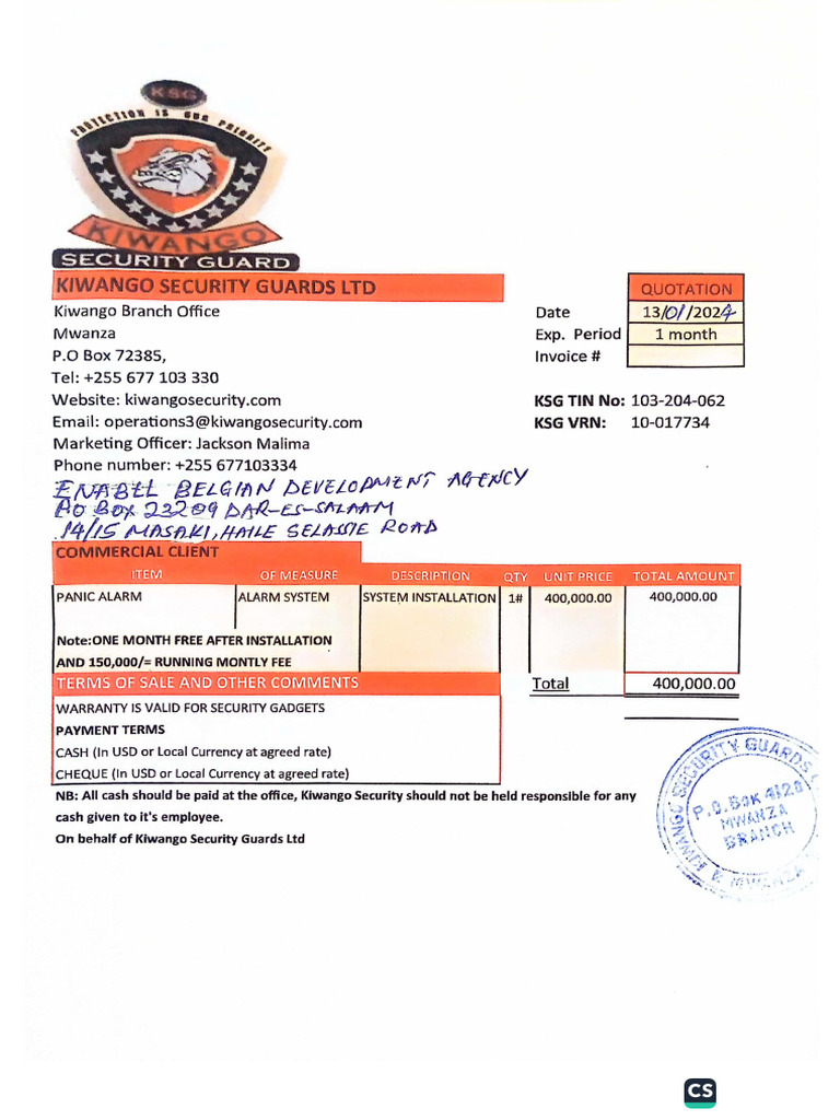 Panic Alarm System | PDF