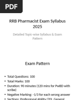 DMER Pharmacist 2025 Syllabus | PDF