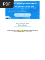 Employment Status Change Letter Template | PDF | Employment | Salary