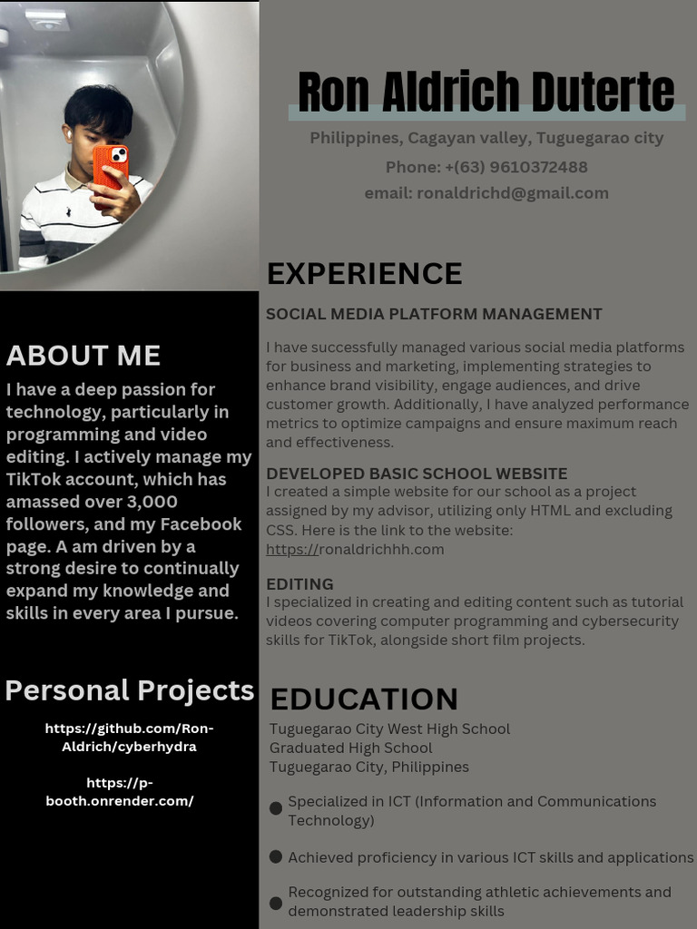 Ron Resume | PDF