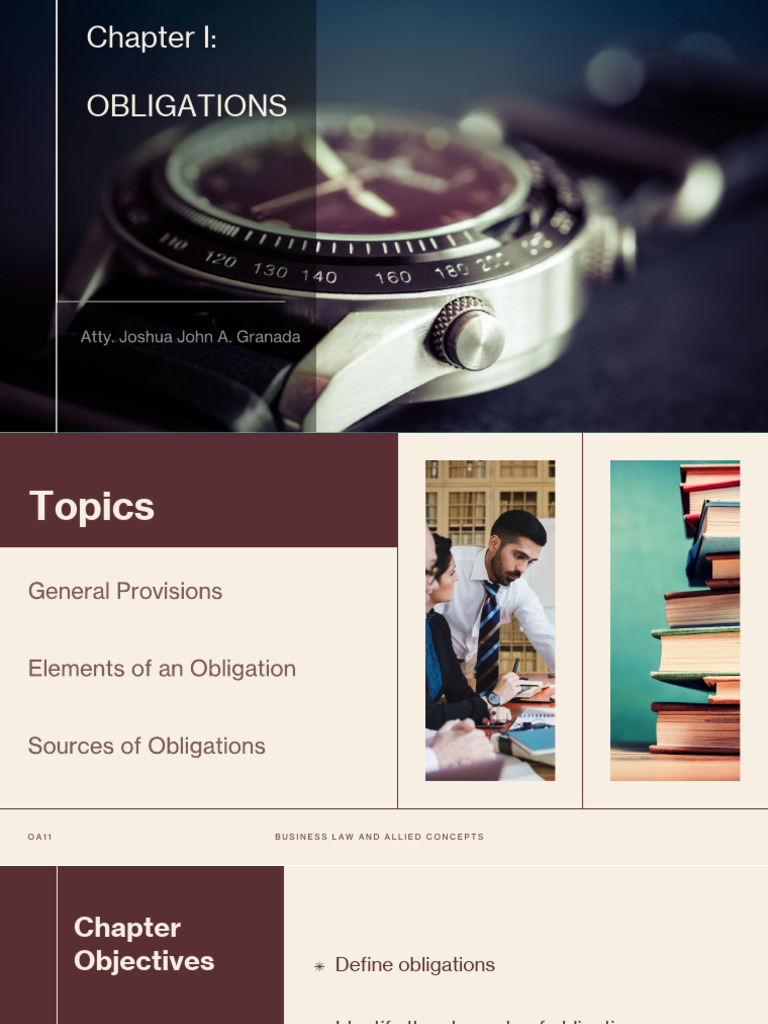 Understanding Legal Obligations in Business | PDF | Legal Liability ...