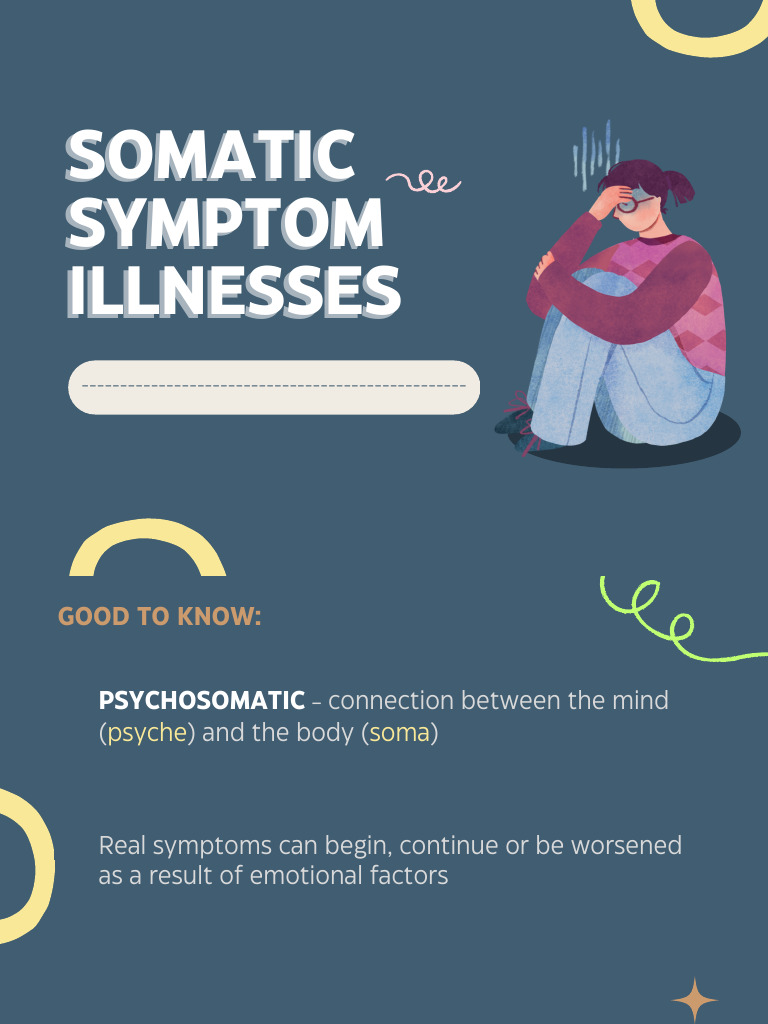 Understanding Somatic Symptom Disorder | PDF | Anxiety | Mental Disorder