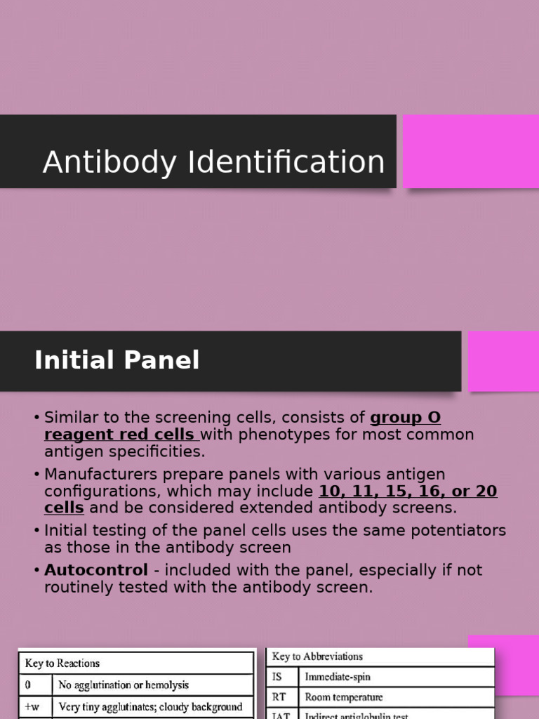 Antibody Identification | PDF | Antibody | Antigen