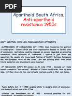 GRADE 11 ESSAY QUESTION With Outline Nature of Black Resistance to ...