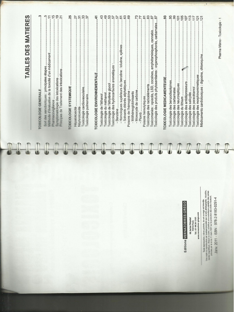Pharma Memo Toxico General | PDF