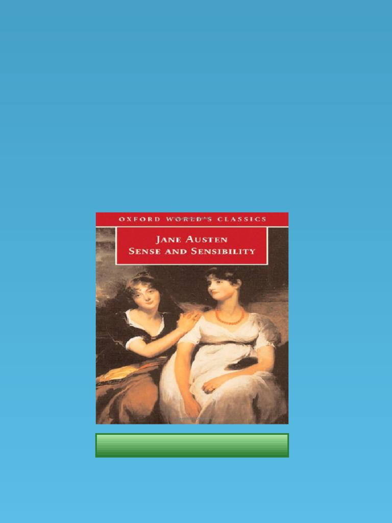 (Ebook) Sense and Sensibility by Austen, Jane Doody, Margaret Anne ...