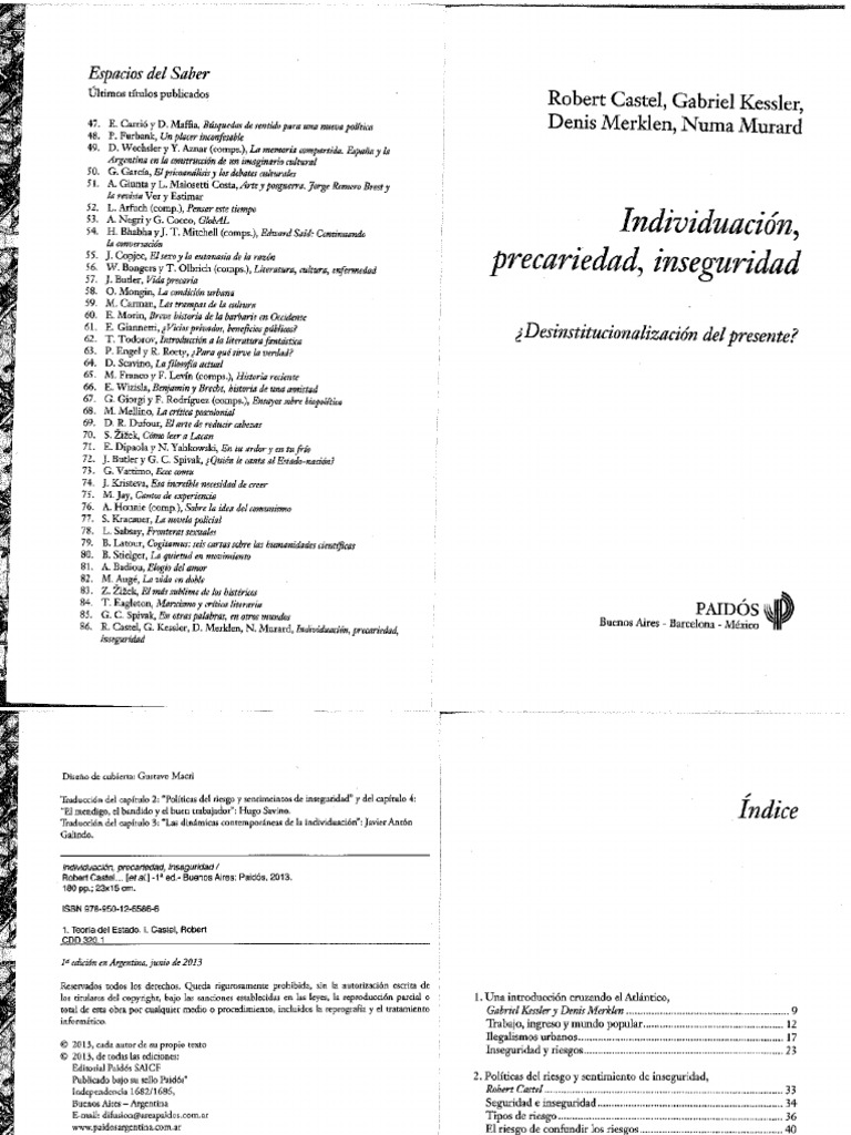 MERKLEN - Individuación (1) - Compressed | PDF