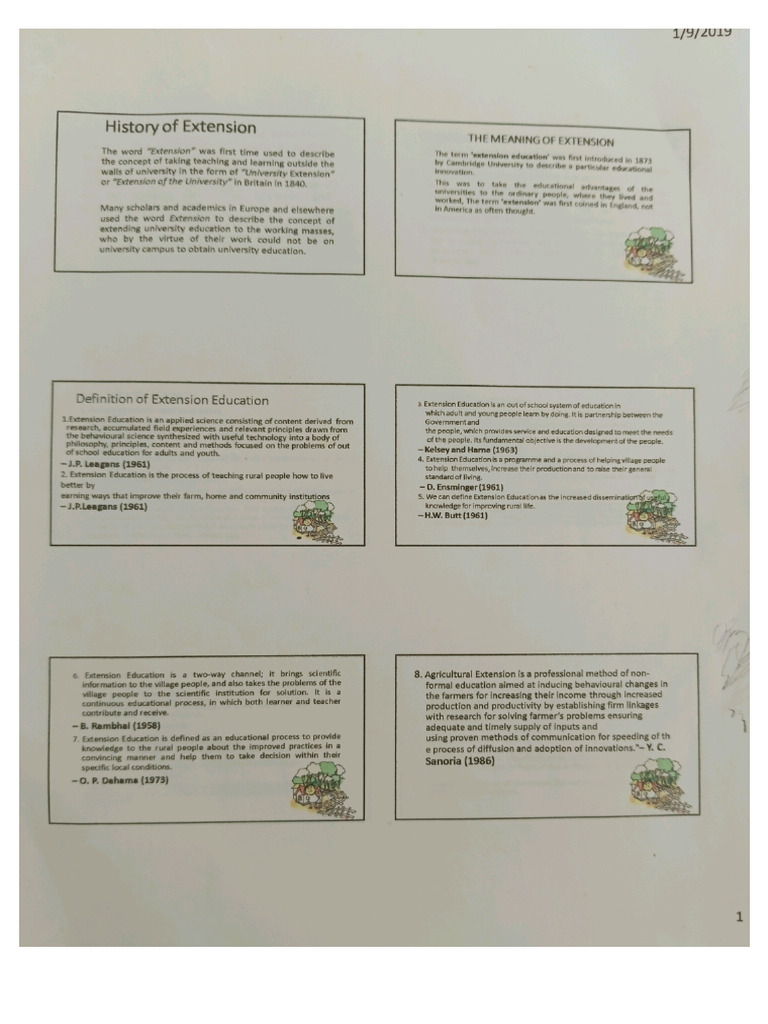 Forestry Extension 5 | PDF