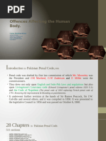 Penal Code Pakistan | PDF