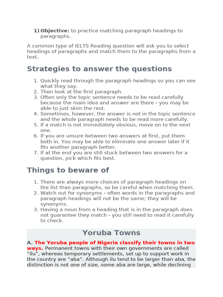 Ielts Reading 2 Pdf Multiple Choice Grammar