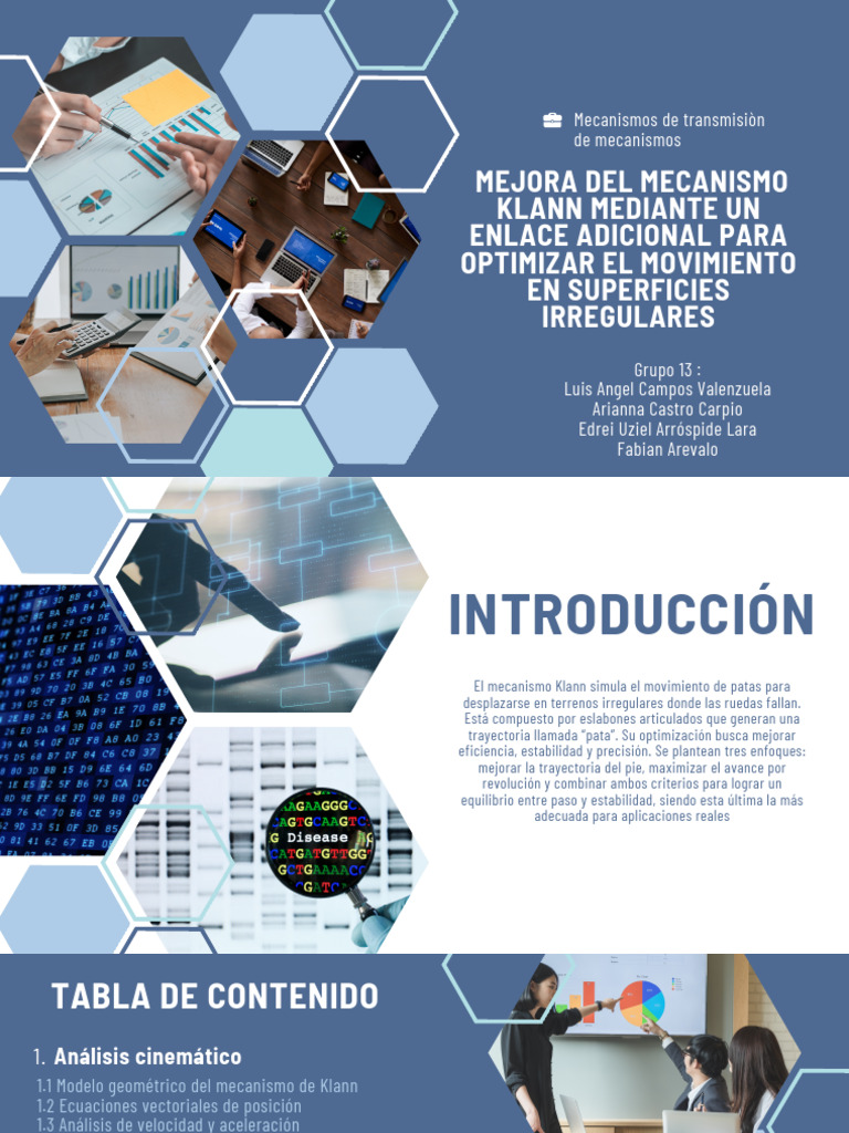 Mejora Del Mecanismo Klann Mediante Un Enlace Adicional para Optimizar ...