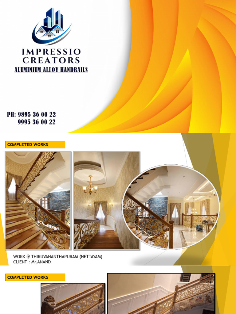 Handrail Completed Works | PDF