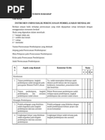 Contoh RPP - Pembelajaran Mendalam | PDF