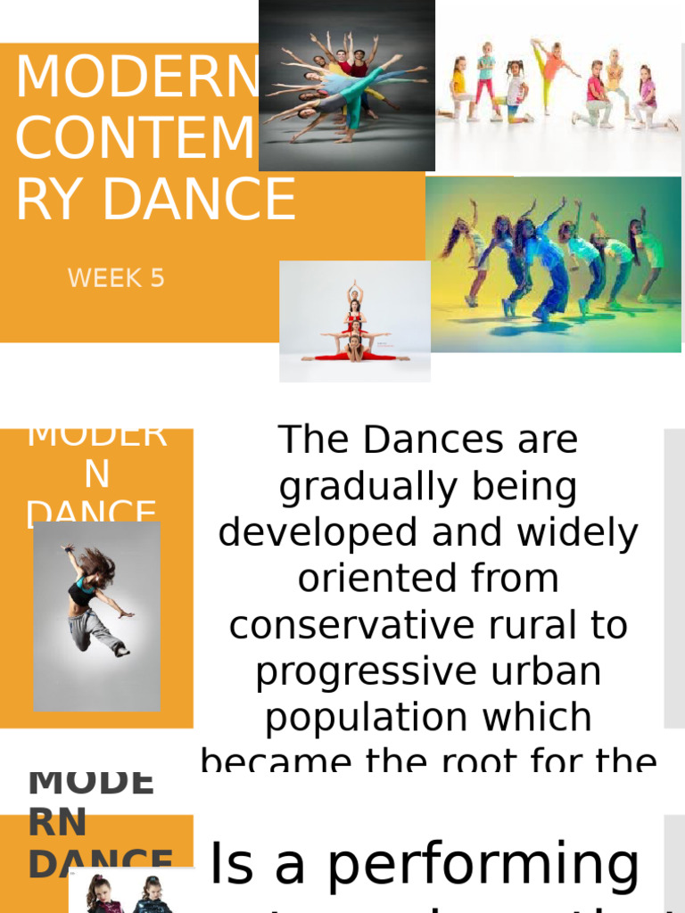 Modern and Contemporary Dance - Week 5 | PDF