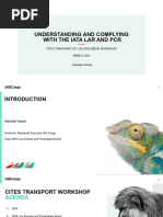 Iata Live Animals Acceptance Check List | PDF | Transport | Business