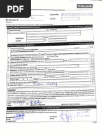 Account Modification Form | PDF | Debit Card | Banks