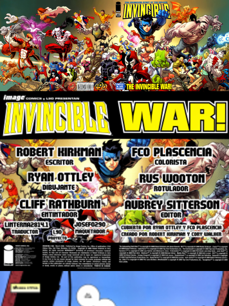 Invincible 60 (The Invincible War) | PDF