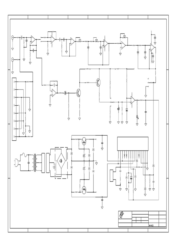 Polk Audio Psw202 Subwoofer Schematic | PDF