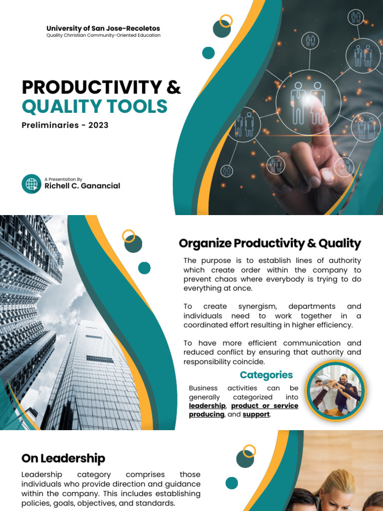 Productivity and Quality Management Tools | PDF | Quality (Business ...