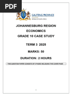 Economics Grade 10 Eclassroom Term 3 Notes | PDF | Taxes | Mining