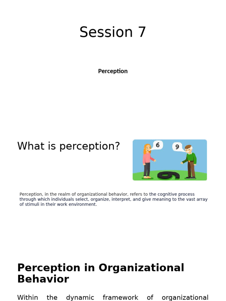 Session 7FB Perception | PDF | Perception | Attention