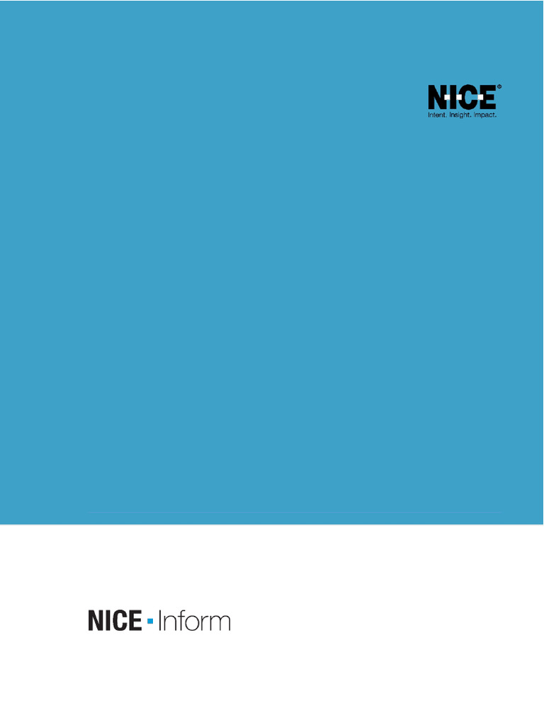 NICE Inform Troubleshooting Guide1 | PDF | Internet Information ...