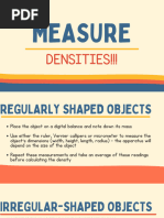 Notes - RP 05 Density - AQA Physics GCSE | PDF | Density | Volume