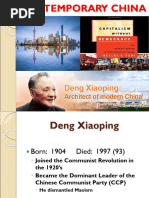 #15.8 - Compare & Contrast - Mao Zedong & Deng Xiaoping | PDF | Deng ...