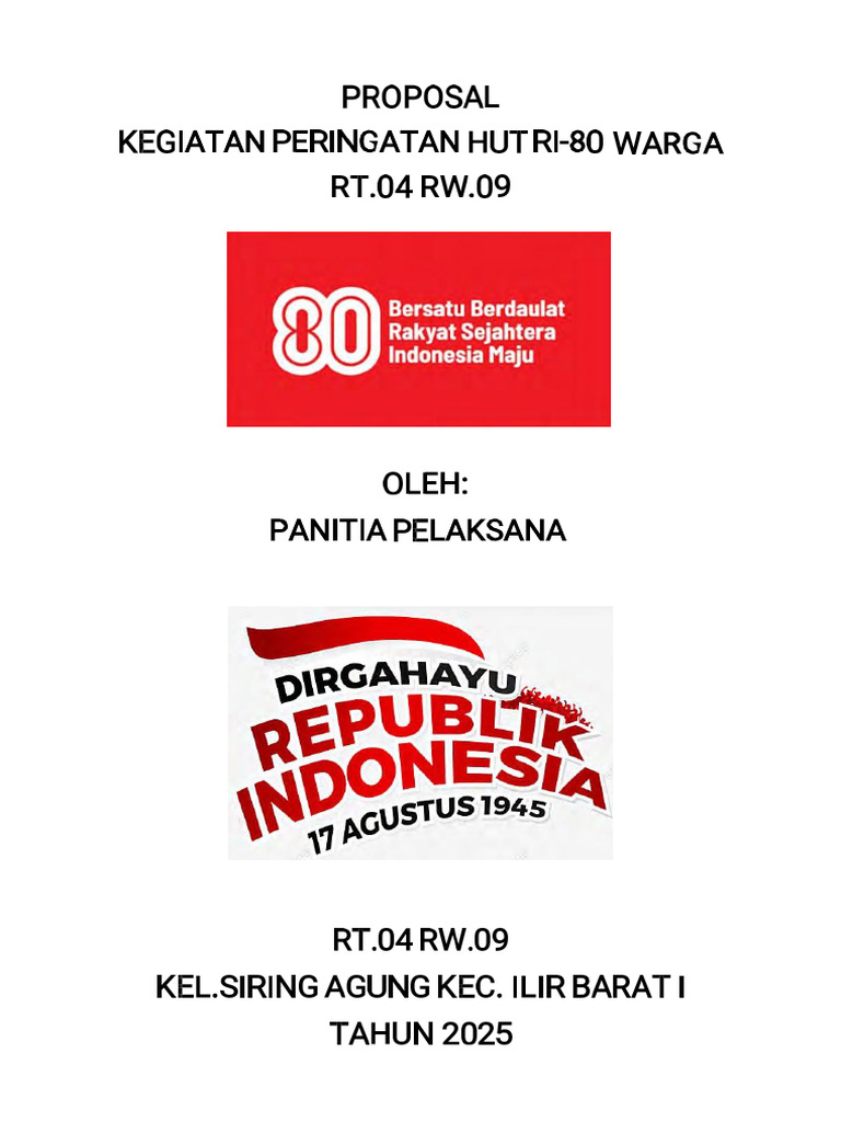 Peringatan HUT RI Ke-80 di Palembang | PDF