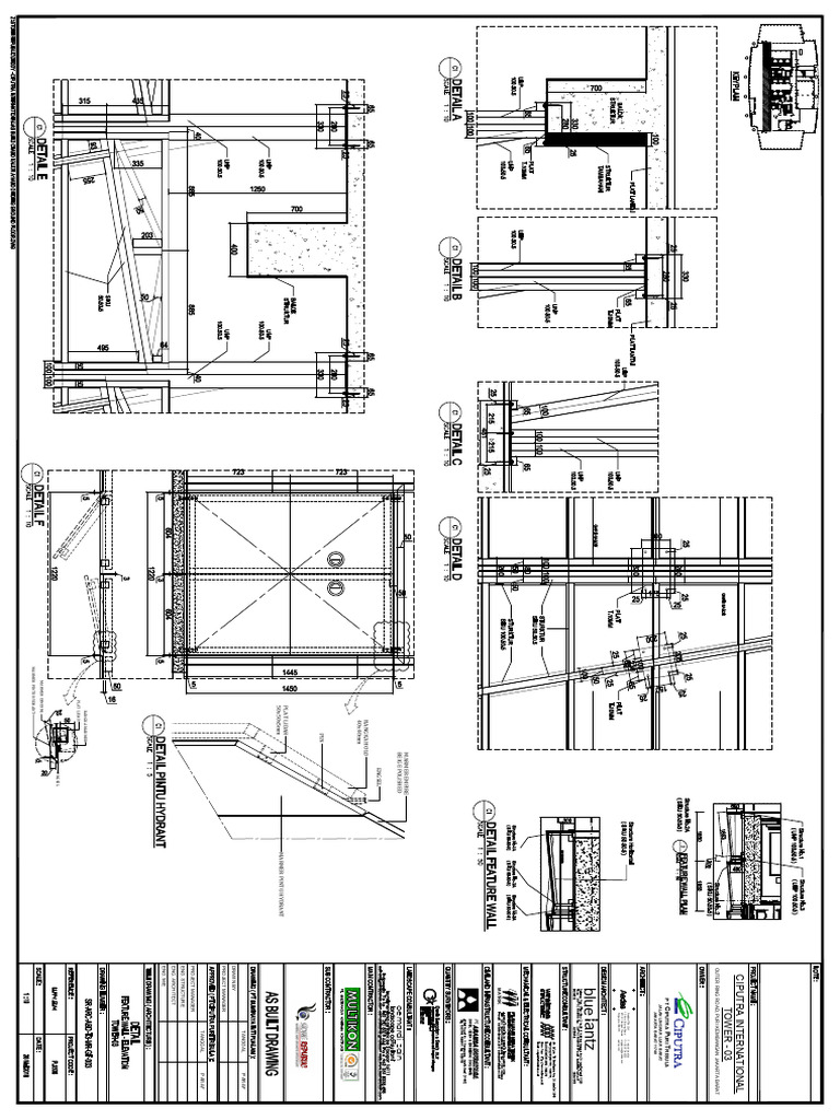 Feature Wall Detail Ground Floor - 250815 - 184104 | PDF