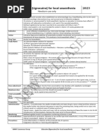LAT Gel Guideline 1 | PDF | Wound | Anesthesia