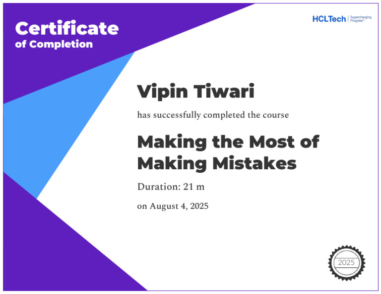 Making The Most of Making Mistakes | PDF